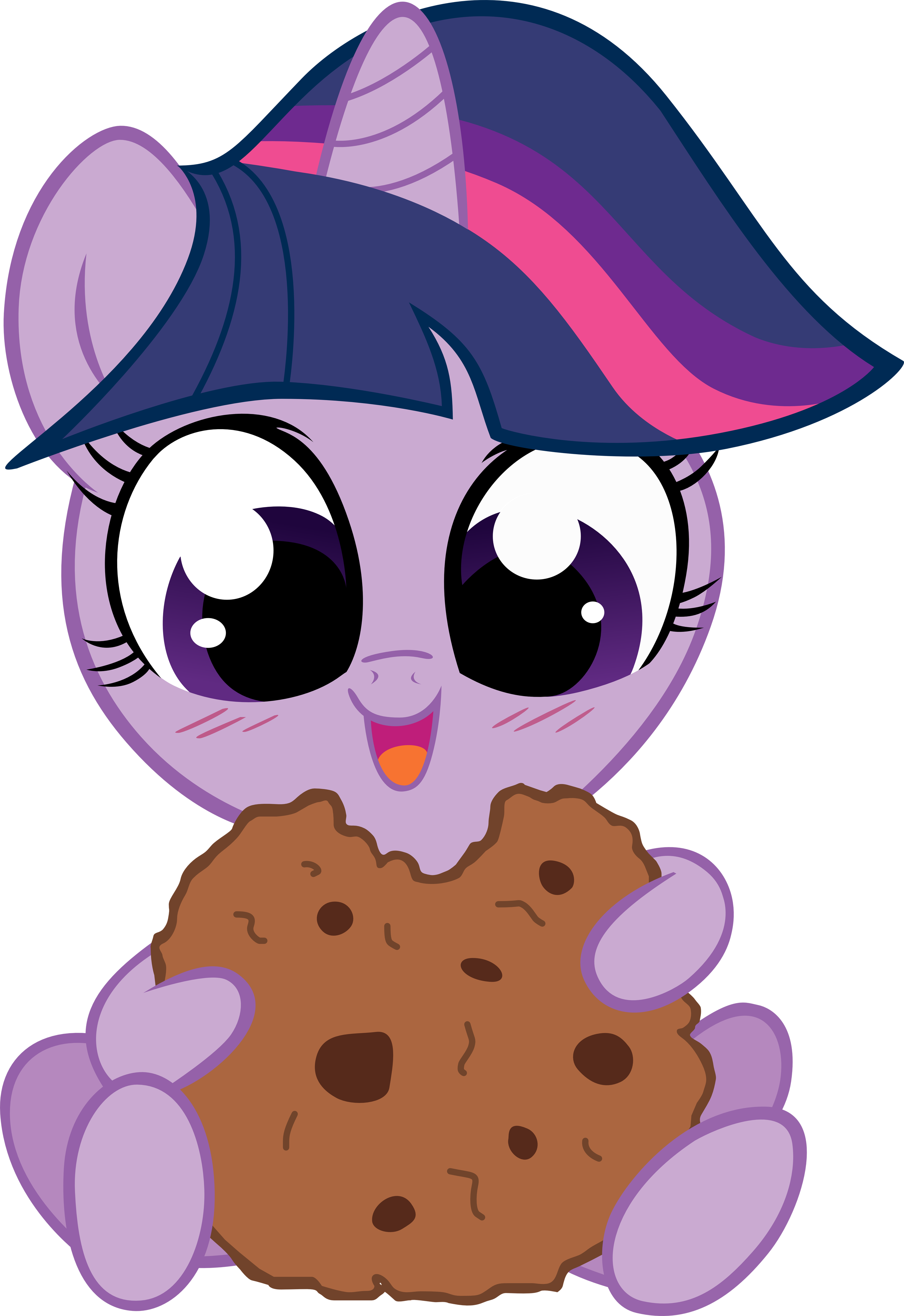 #2102171 - artist:stepandy, blushing, chibi, cookie, cute, derpibooru ...