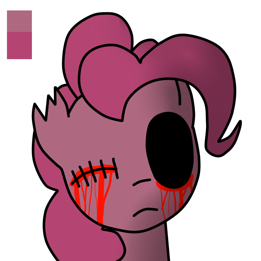 Pinkie Pie Crying Vector