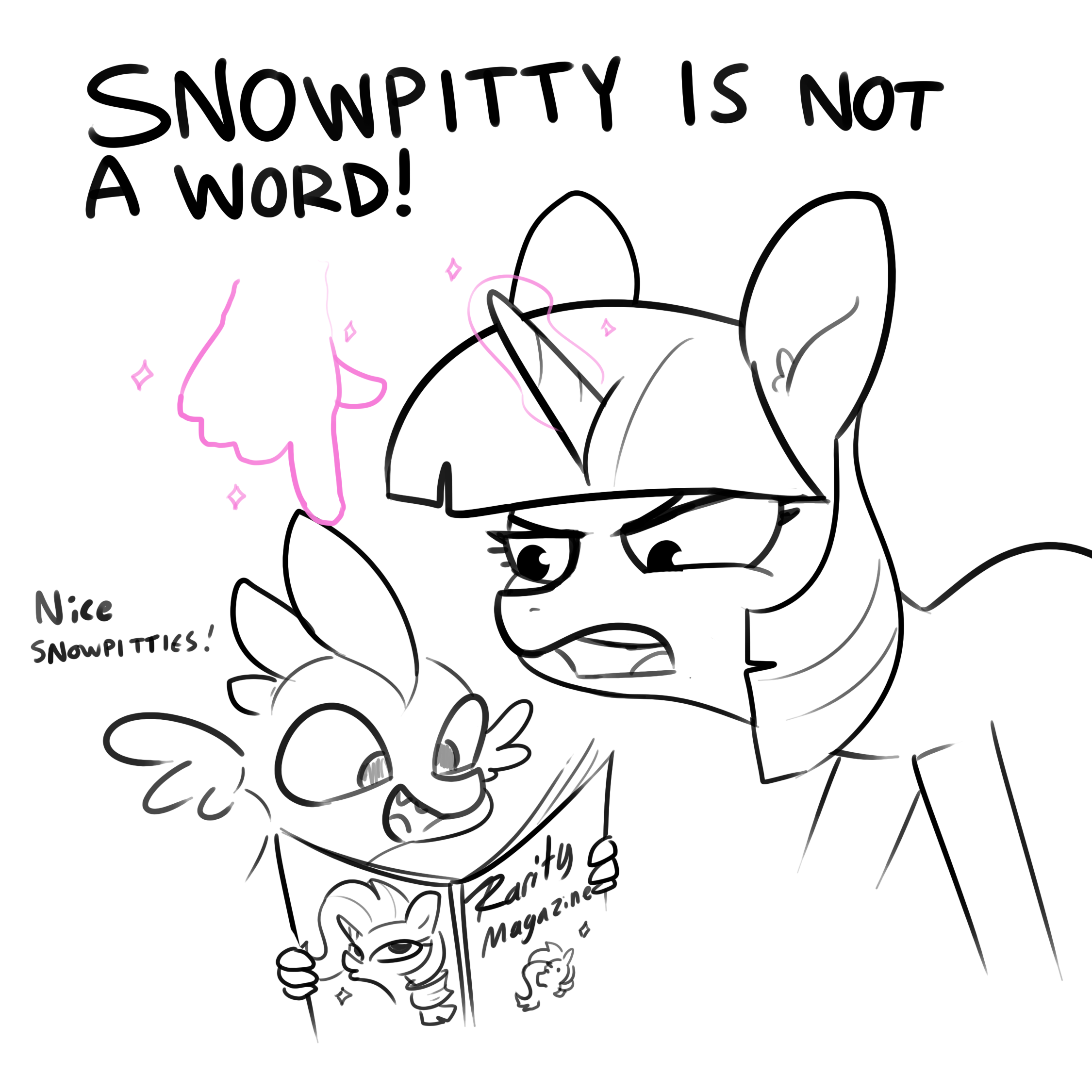 #2537871 - safe, artist:tjpones, derpibooru import, rarity, spike ...