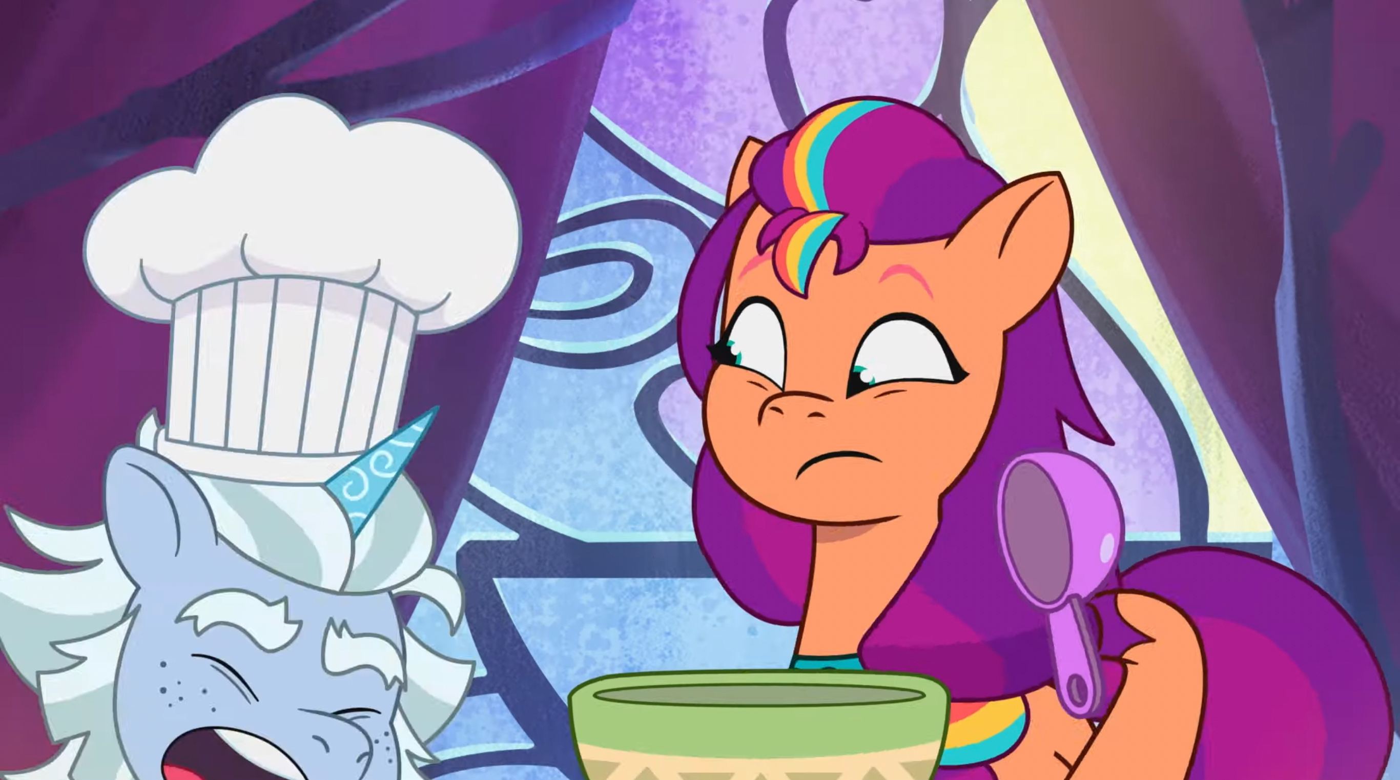 #2843330 - safe, derpibooru import, screencap, sunny starscout, earth ...