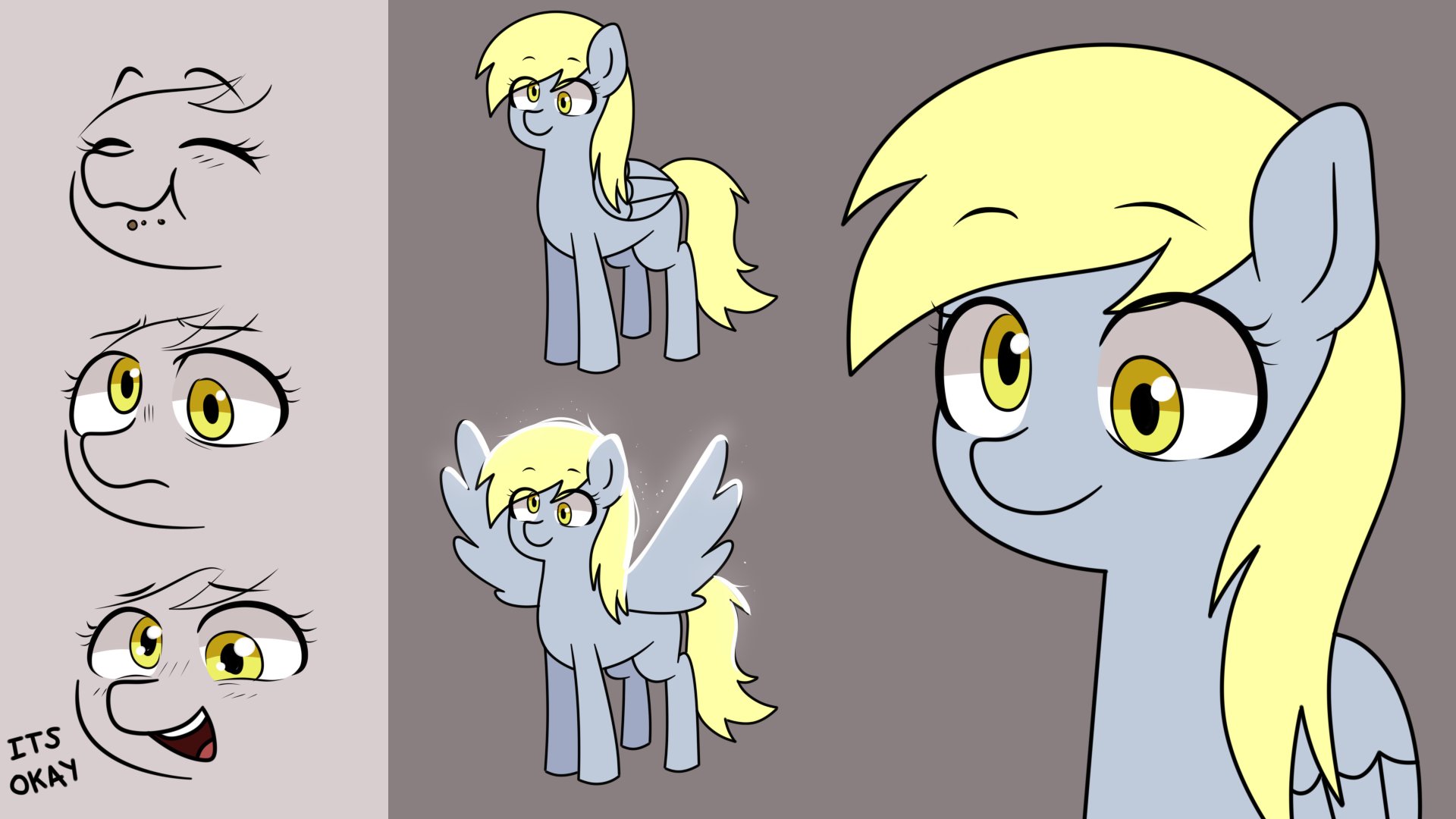 #3128882 - safe, artist:makaryo, derpibooru import, derpy hooves ...