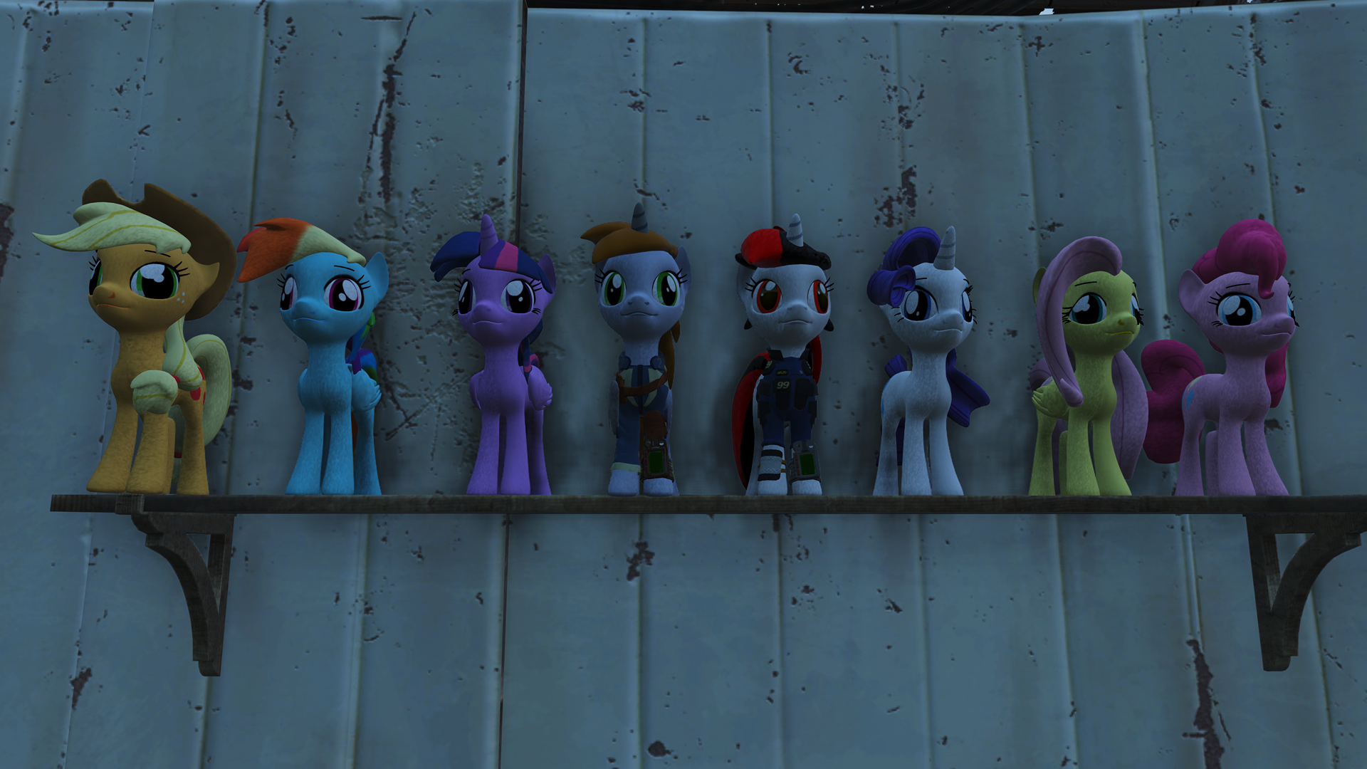 #3005191 - safe, screencap, applejack, fluttershy, pinkie pie, rainbow ...