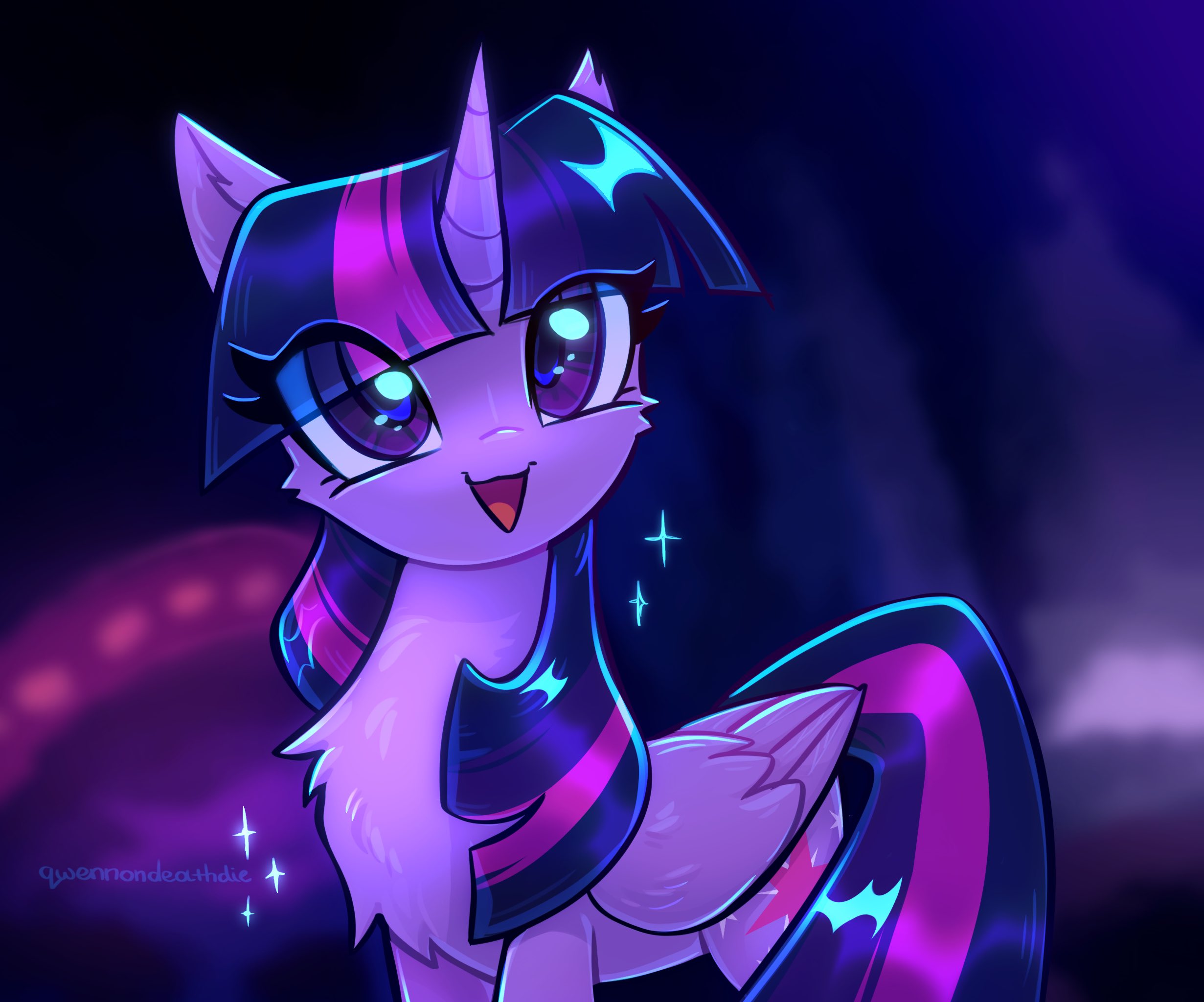 #3007376 - safe, artist:qwennondeathdie, derpibooru import, twilight ...