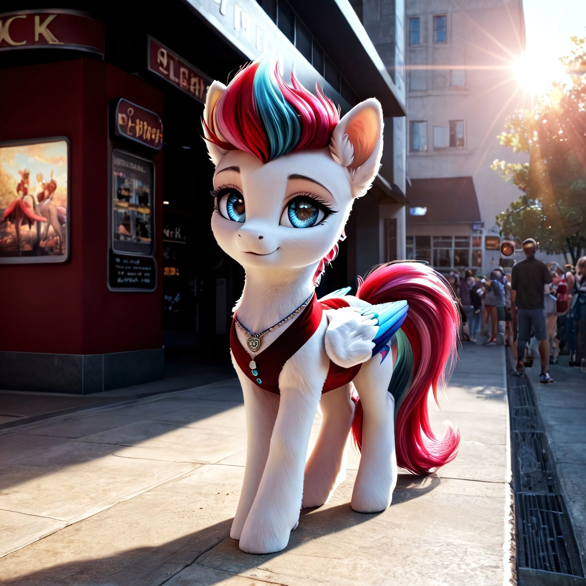 #3285679 - safe, ai content, derpibooru import, machine learning generated, prompter:kluknawa235 ...