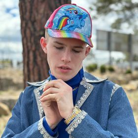 #3579002 - safe, artist:liamkeel, edit, human, 2024, blue shirt ...