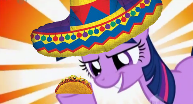 #44712 - safe, derpibooru import, twilight sparkle, hat, taco, taco ...