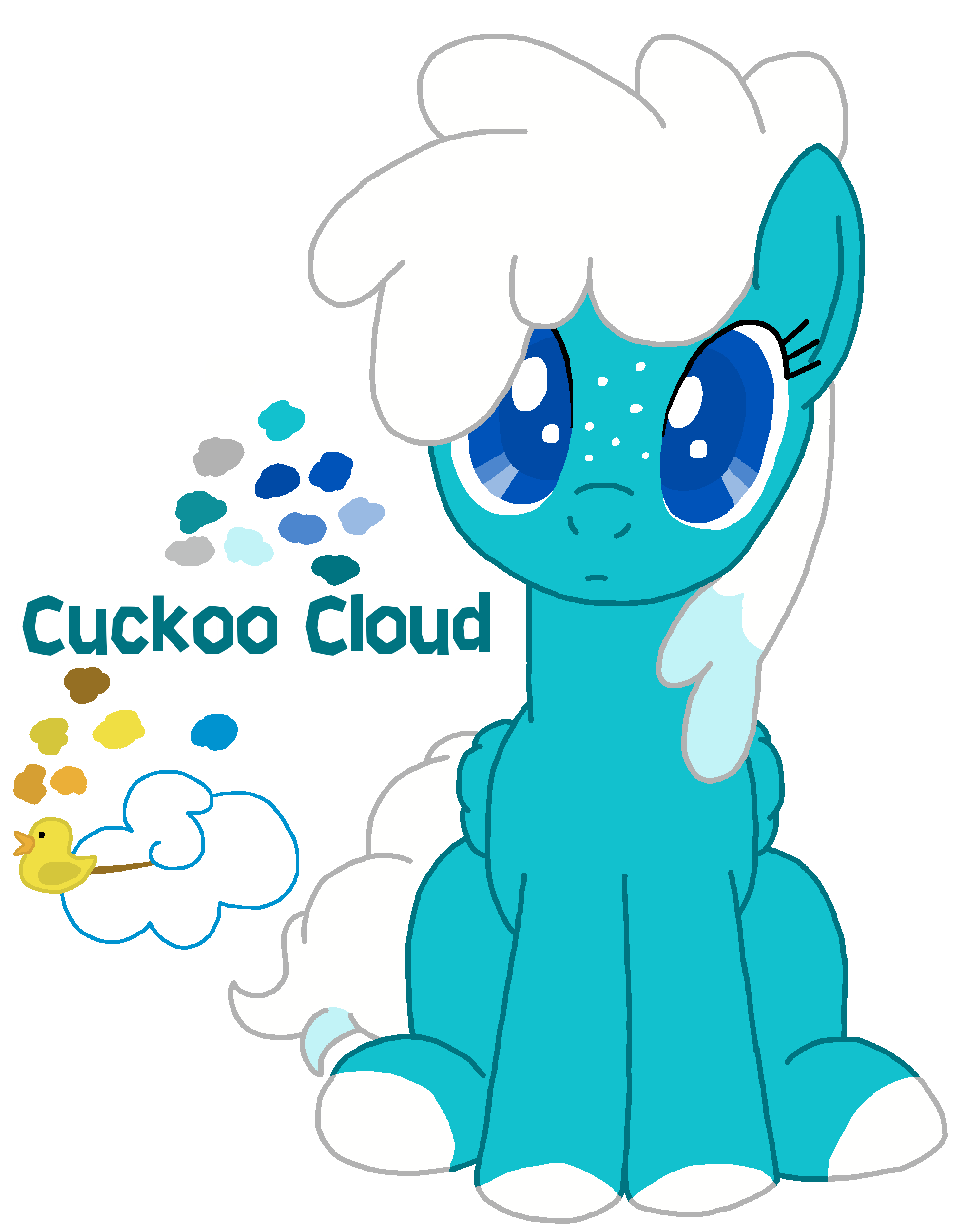 #650651 - safe, artist:allthestuffilike94, derpibooru import, oc, oc:cuckoo cloud, unofficial ...