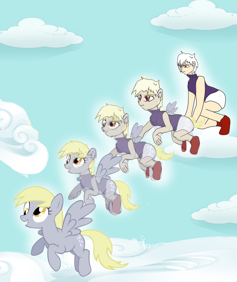 #738978 - safe, artist:jonesycat79, derpibooru import, derpy hooves, oc ...