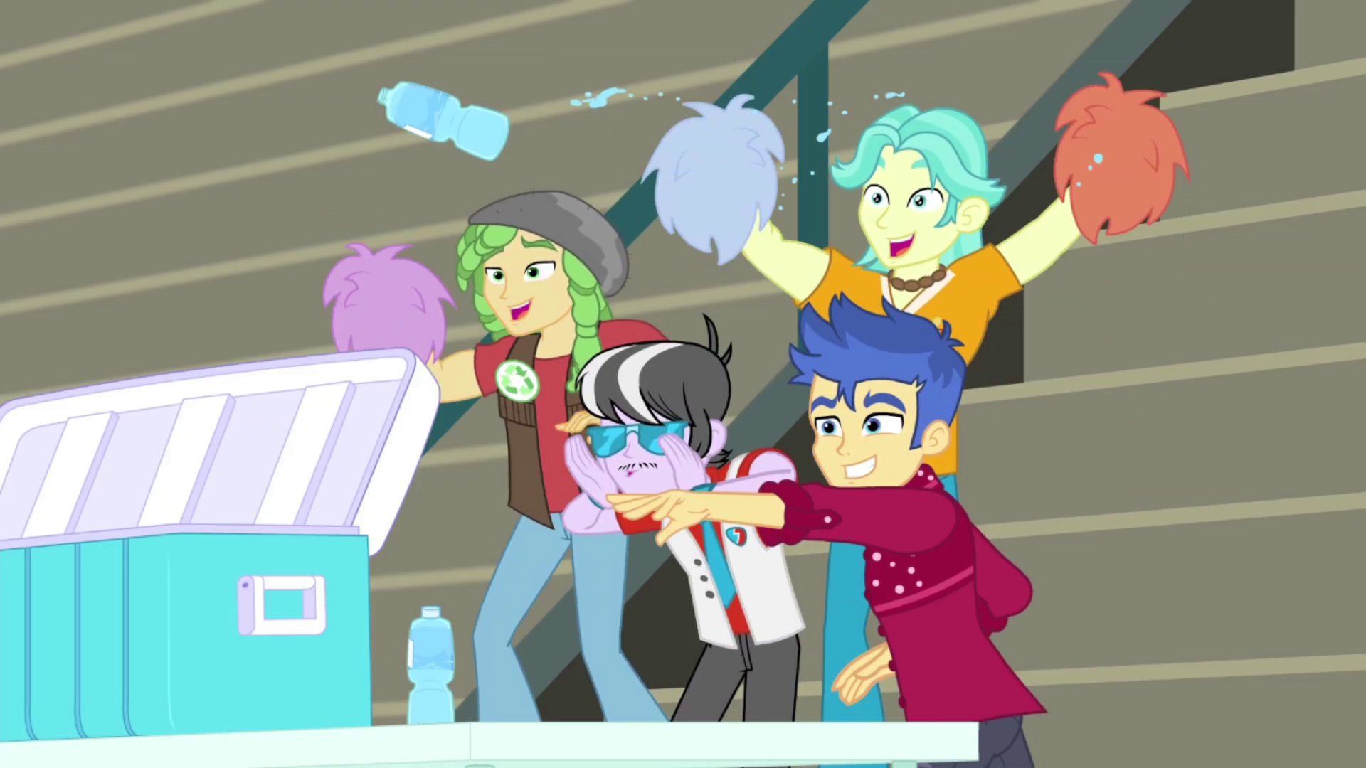 #1909850 - safe, derpibooru import, screencap, brawly beats, flash ...