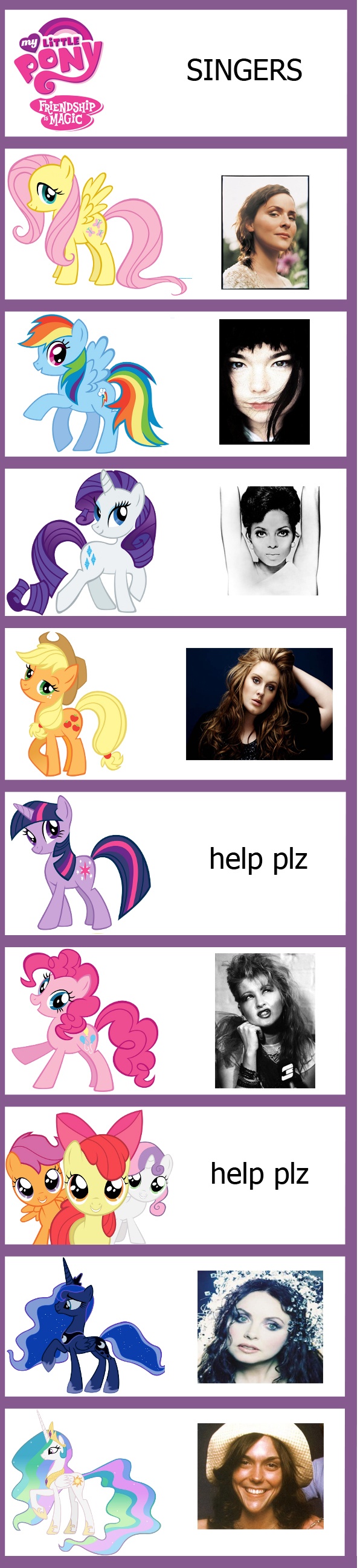 #2094965 - adele, apple bloom, applejack, bjork, chart, cindy lauper ...
