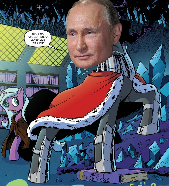 #2656488 - safe, artist:andypriceart, derpibooru import, idw, king ...