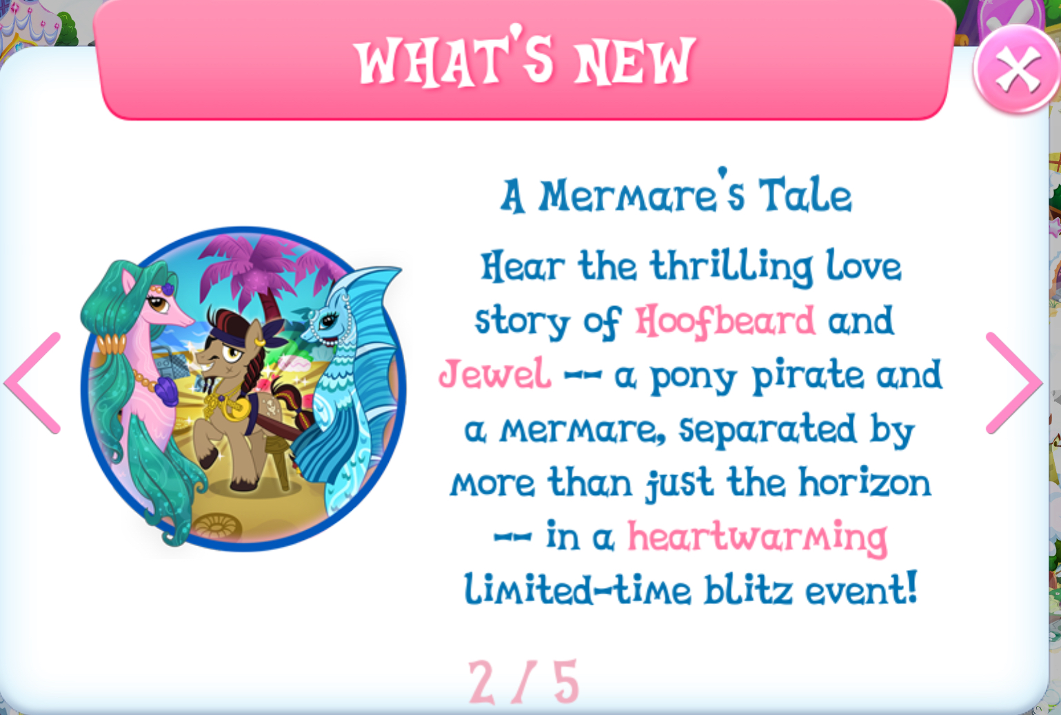 #2878358 - safe, derpibooru import, official, captain hoofbeard, jewel (mermare), unnamed ...