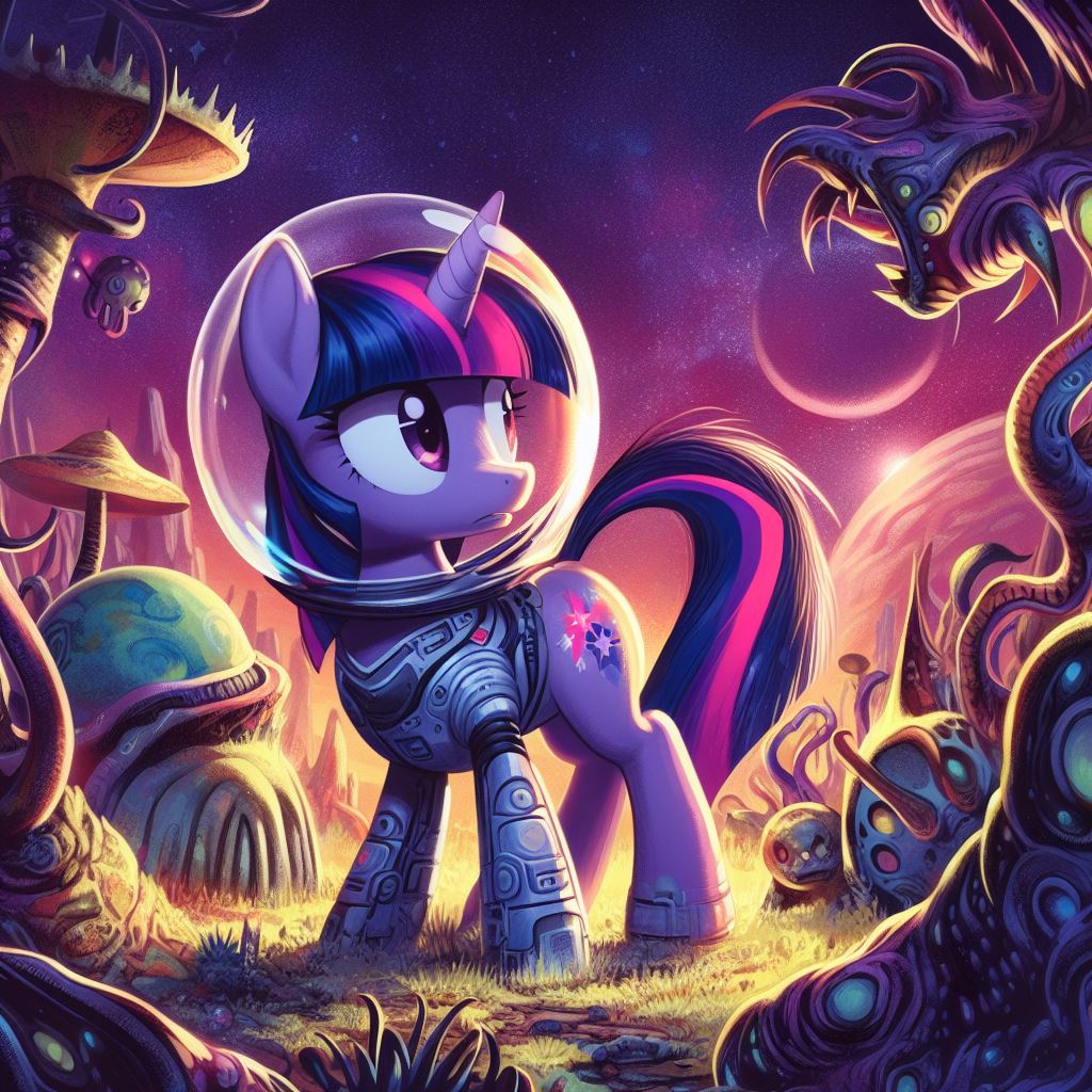 #3076113 - safe, derpibooru import, machine learning generated, twilight sparkle, pony, unicorn ...