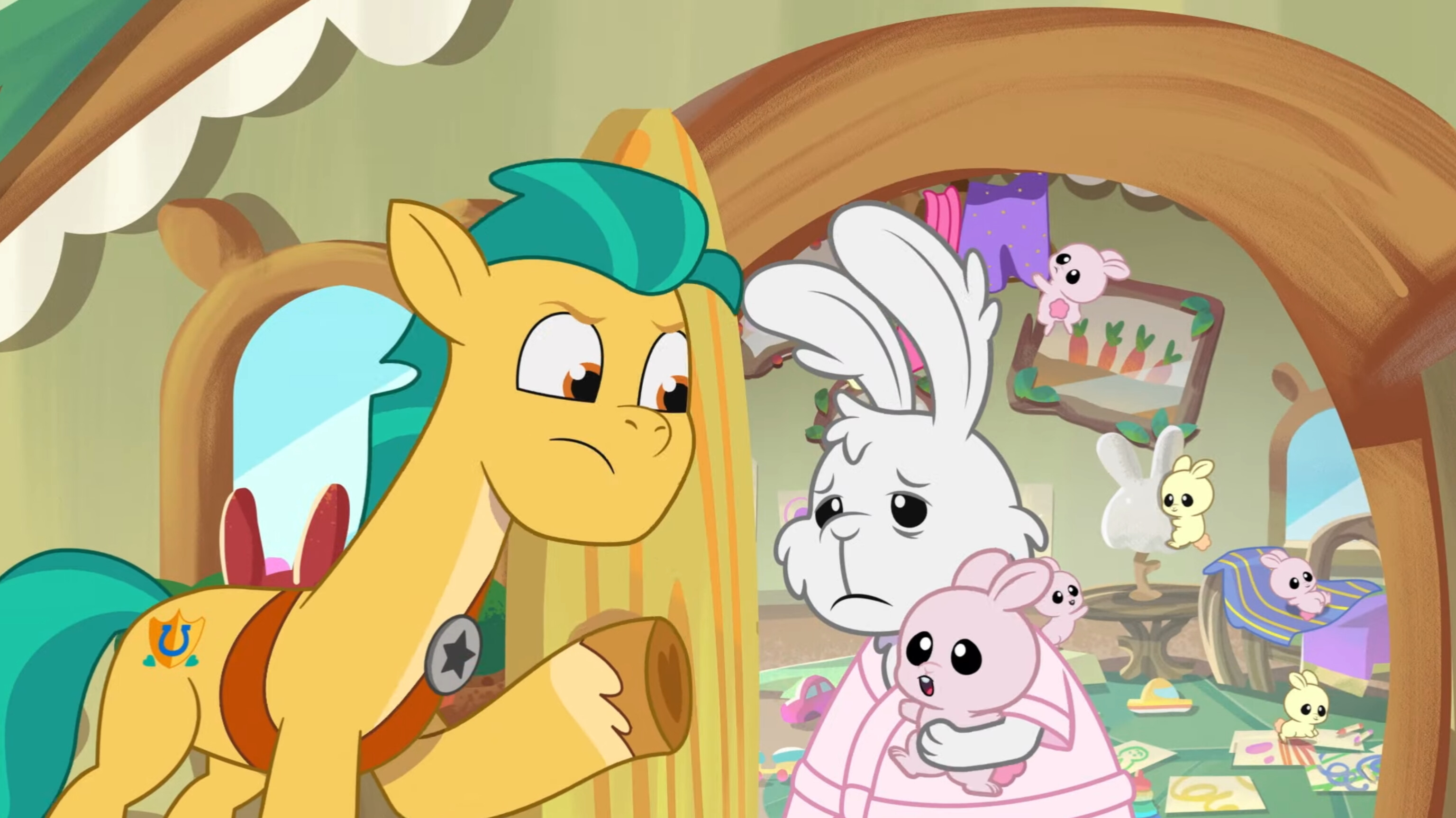 #2916441 - safe, derpibooru import, screencap, hitch trailblazer, earth ...