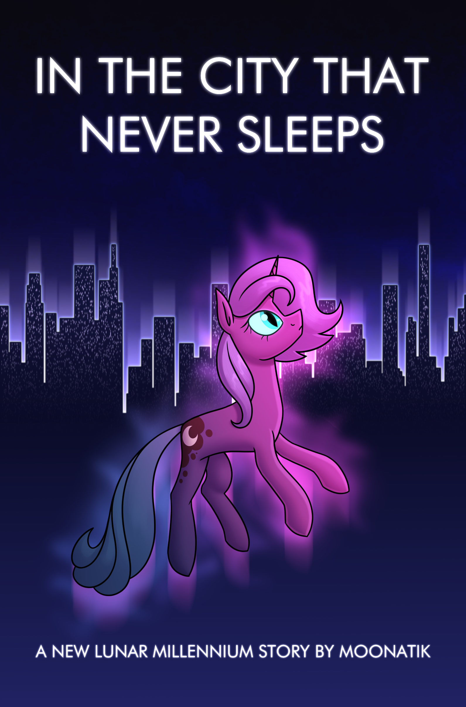 #3144489 - safe, artist:moonatik, derpibooru import, nightmare moon ...
