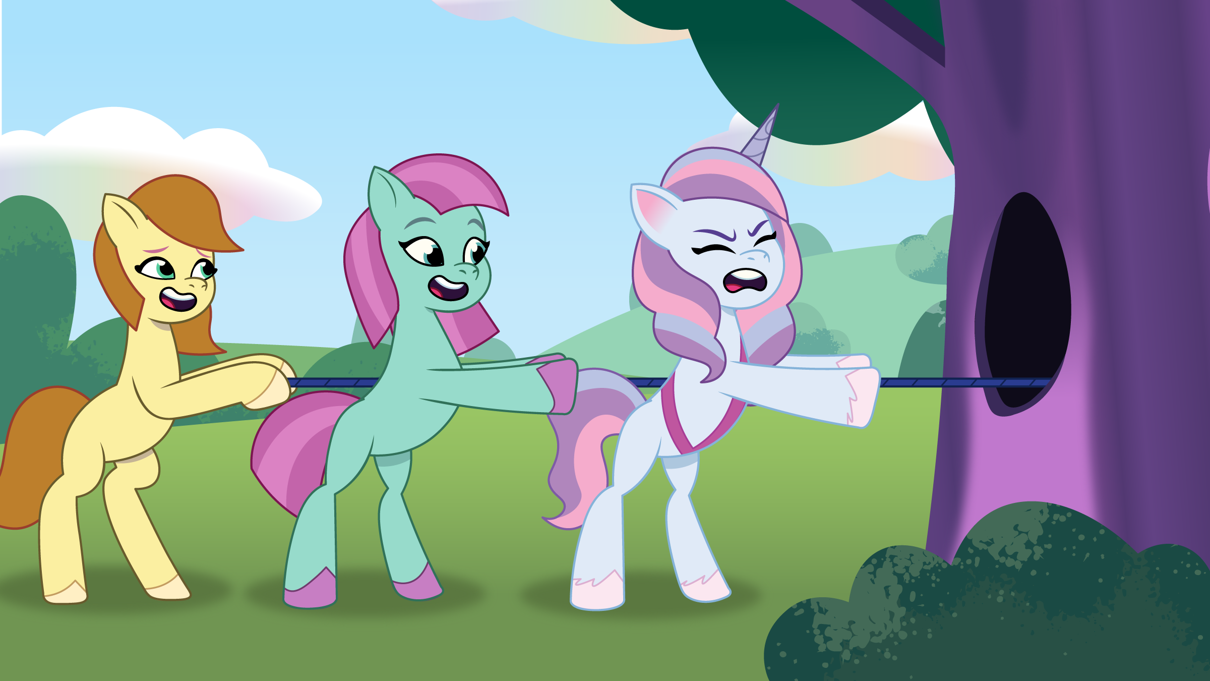 #3381515 - safe, artist:prixy05, derpibooru import, minty, potion nova ...