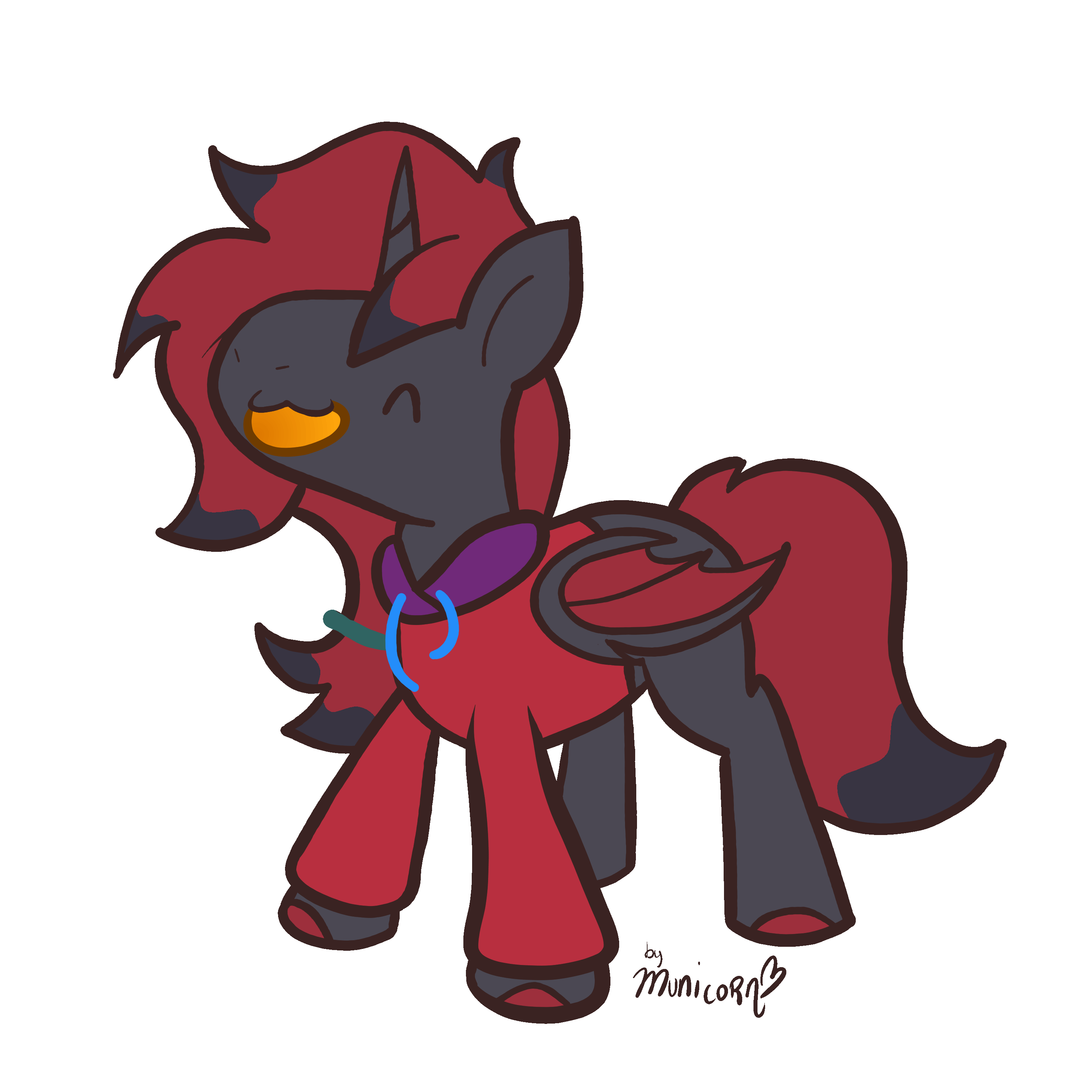 #3270768 - safe, artist:municorn, derpibooru import, oc, oc:fidget, unofficial characters only ...