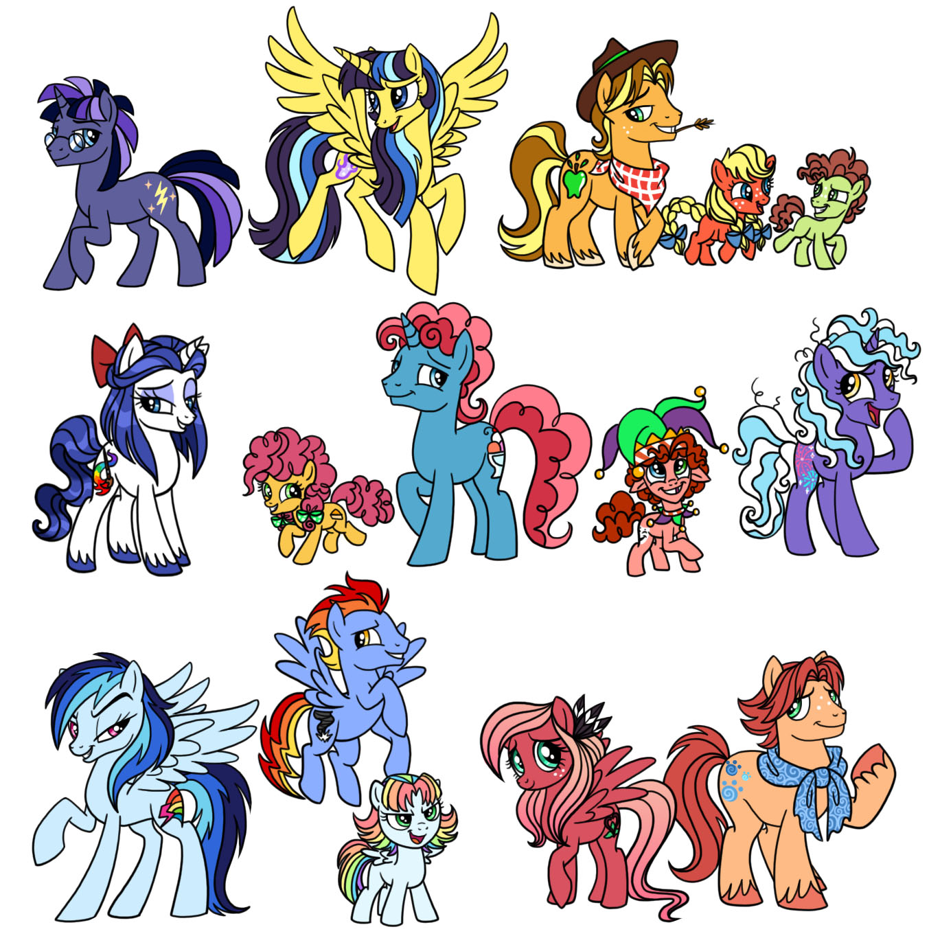 #3270963 - safe, artist:whitefangkakashi300, derpibooru import, oc, oc:adam apple, oc:artisan ...