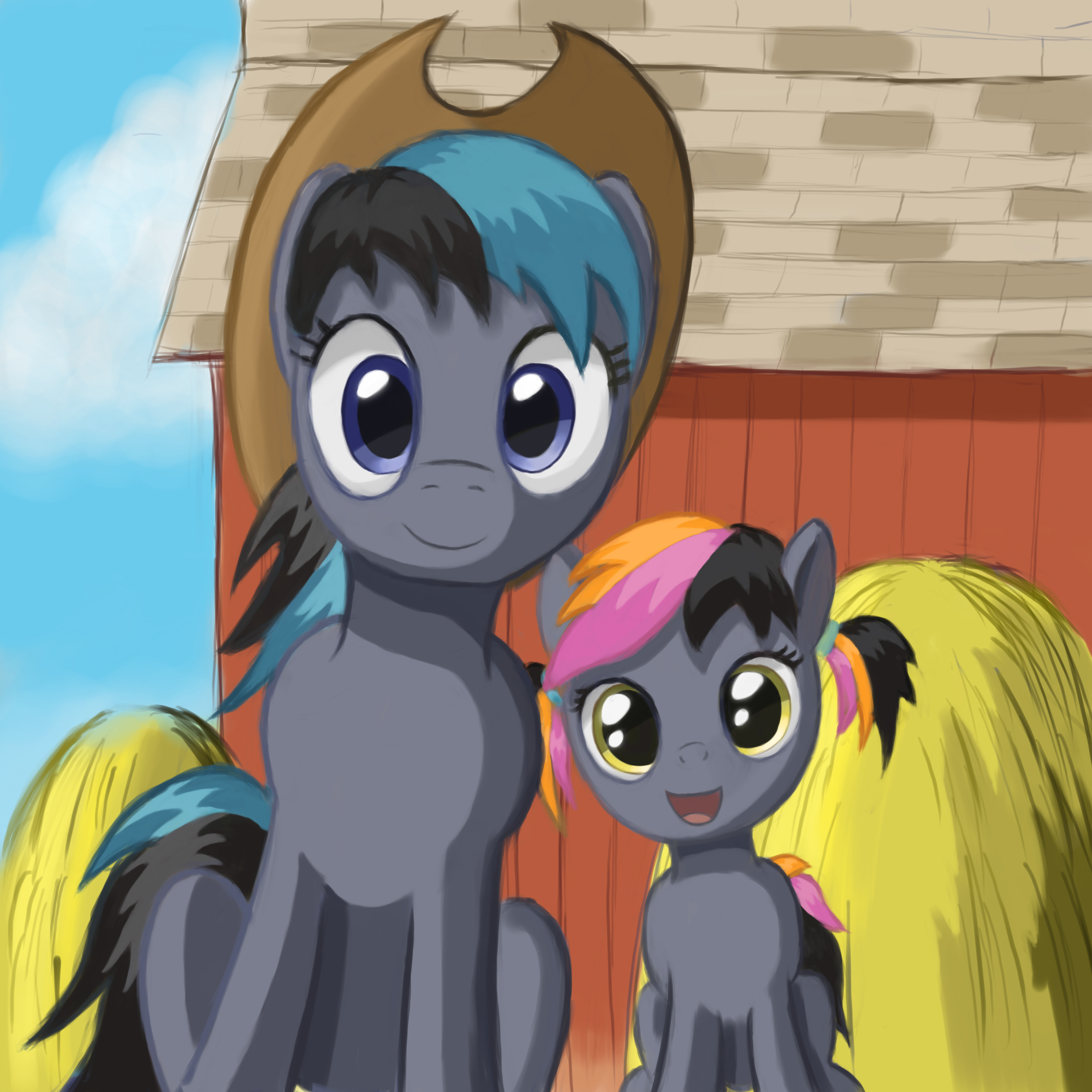 #3347867 - safe, artist:plainoasis, derpibooru import, oc, oc:kenny, oc:sugarush, unofficial ...