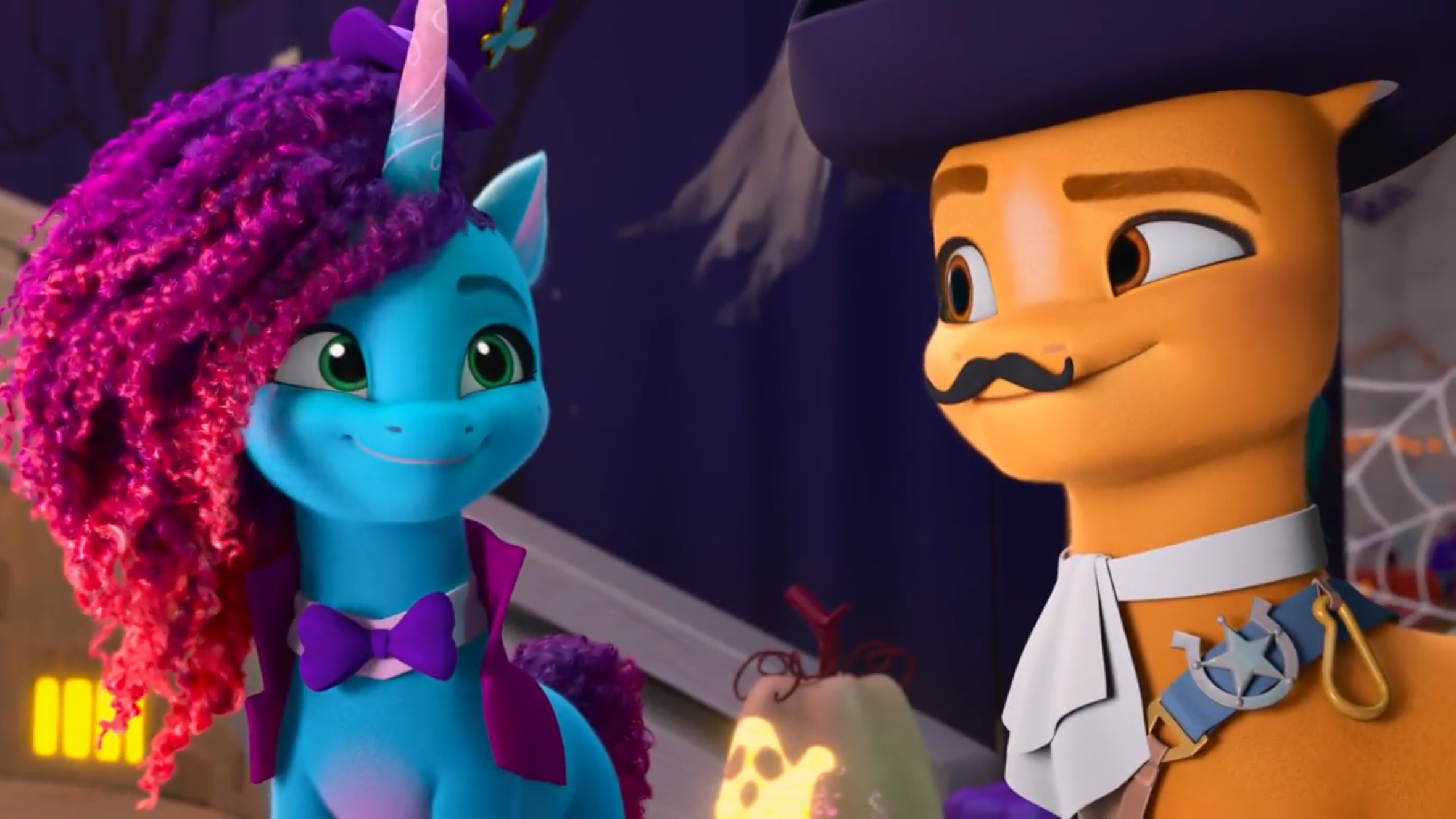 #3638229 - safe, derpibooru import, screencap, hitch trailblazer, misty ...