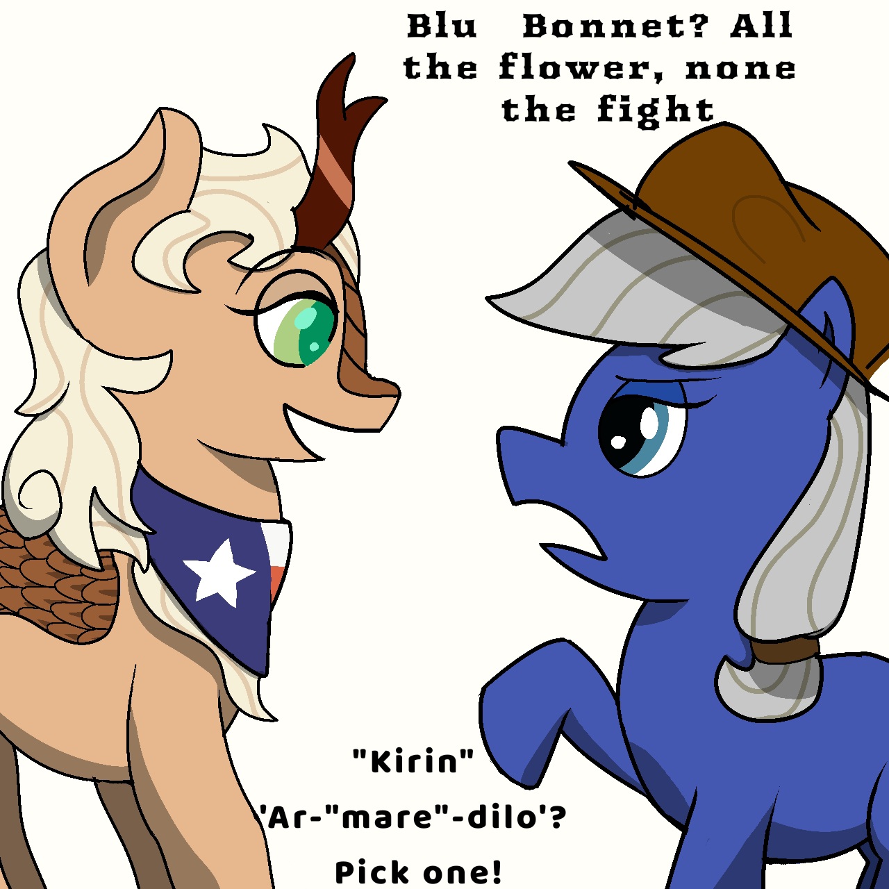#3469425 - safe, artist:cosmicwaves35, derpibooru import, oc, oc:armaredillo, oc:blu bonnet ...